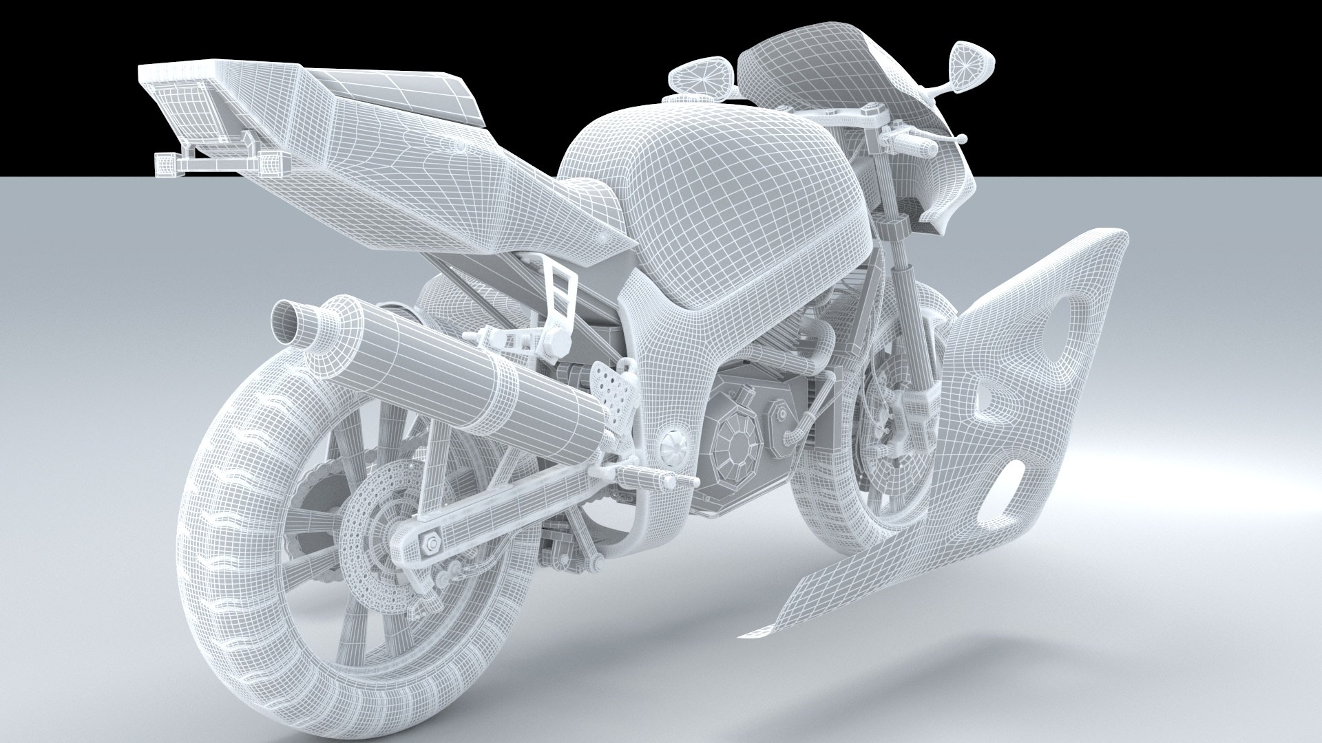 3D Motorcycle Model - TurboSquid 2064354