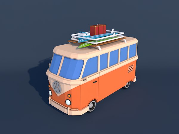 3d bus van