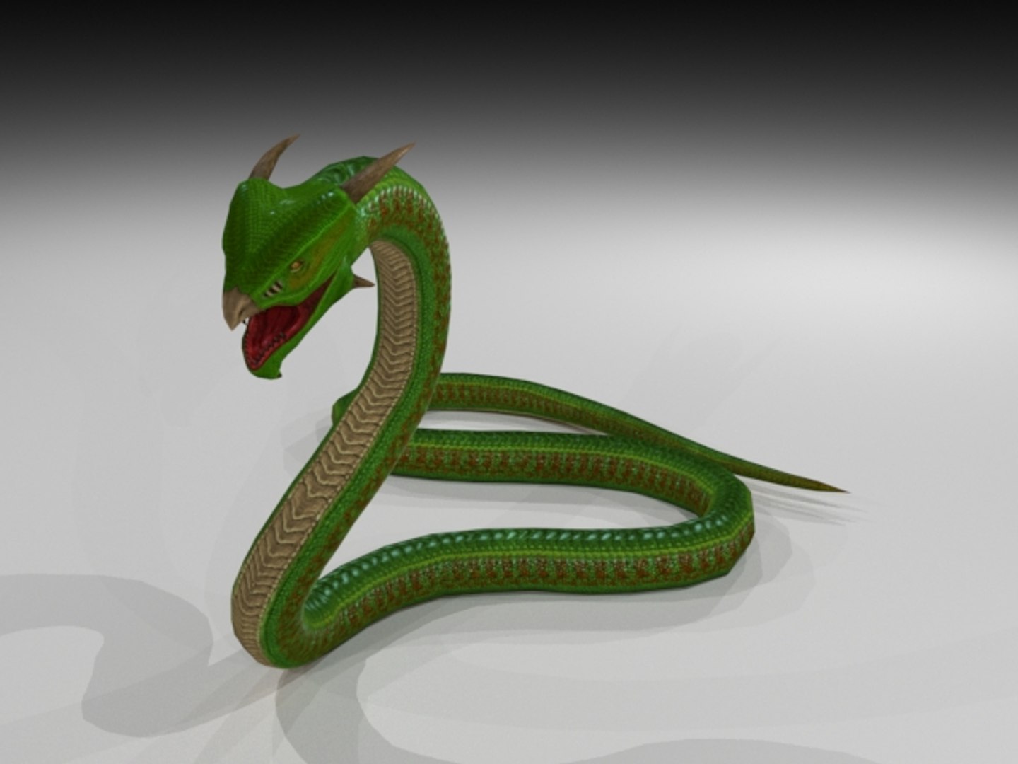 3D Snake Model - TurboSquid 1205777