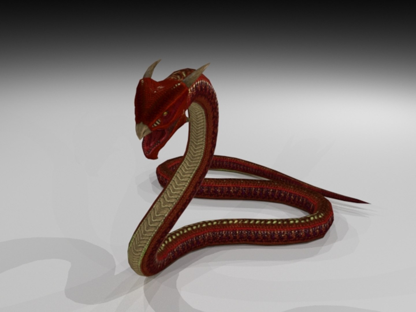 3D Snake Model - TurboSquid 1205777