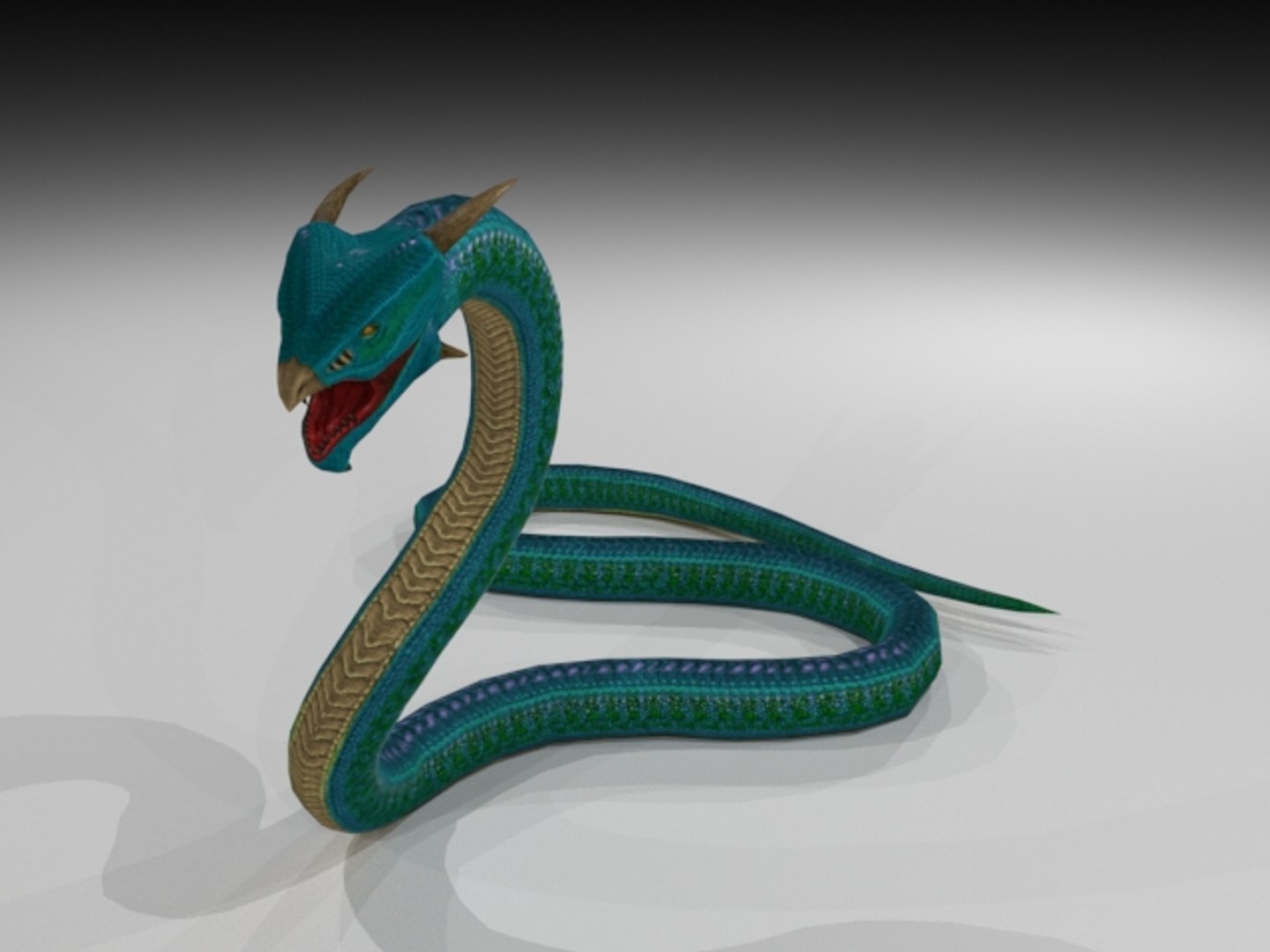 3D Snake Model - TurboSquid 1205777