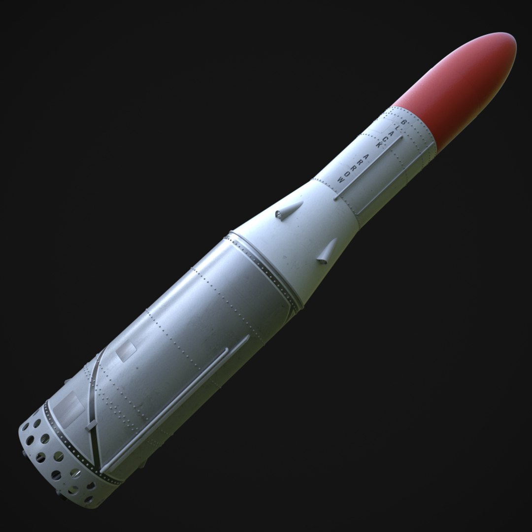 Black Arrow Rocket 3D Model | 1147395 | TurboSquid