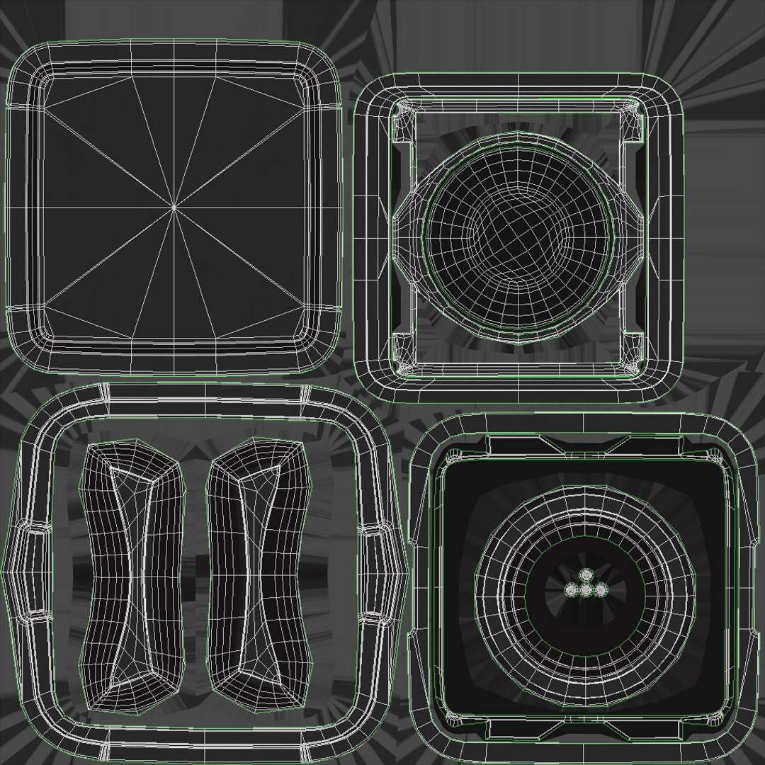 Push Button Neon 3D - TurboSquid 1924229