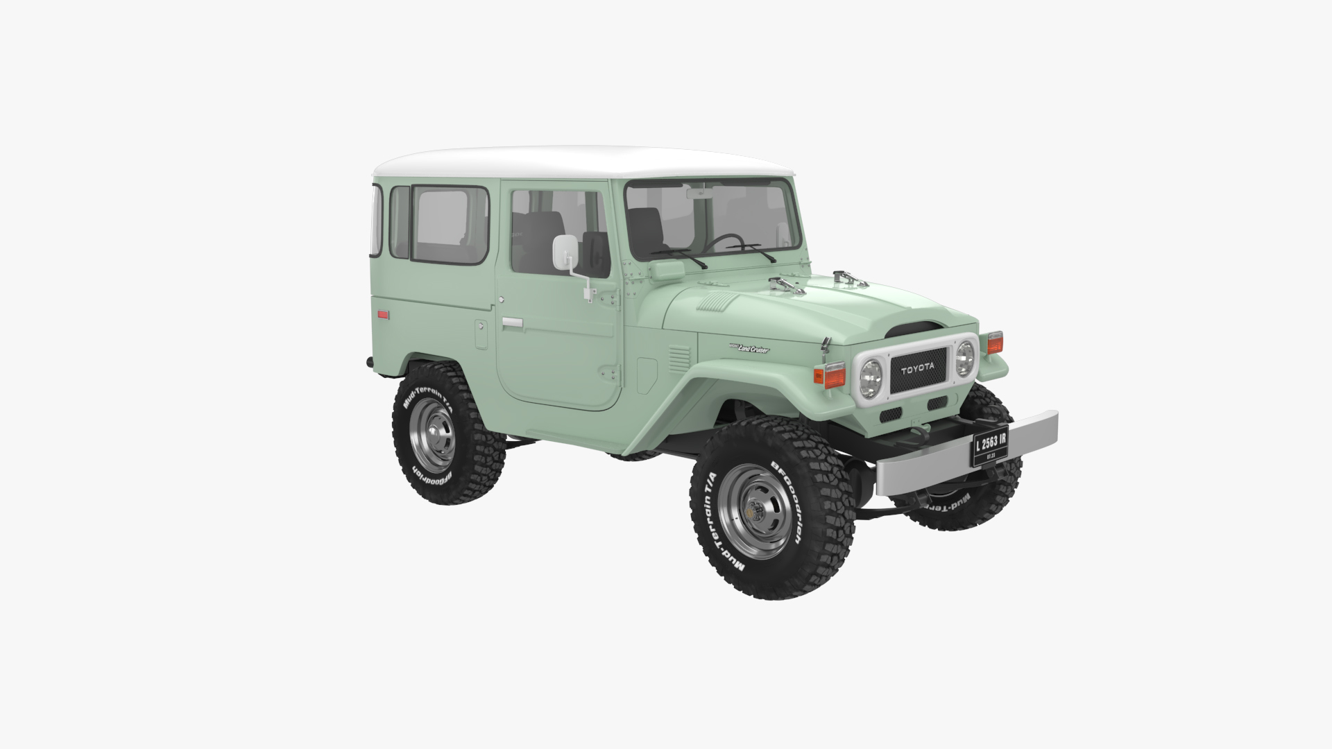 3D Model Toyota Land Cruiser FJ40 - TurboSquid 1771096