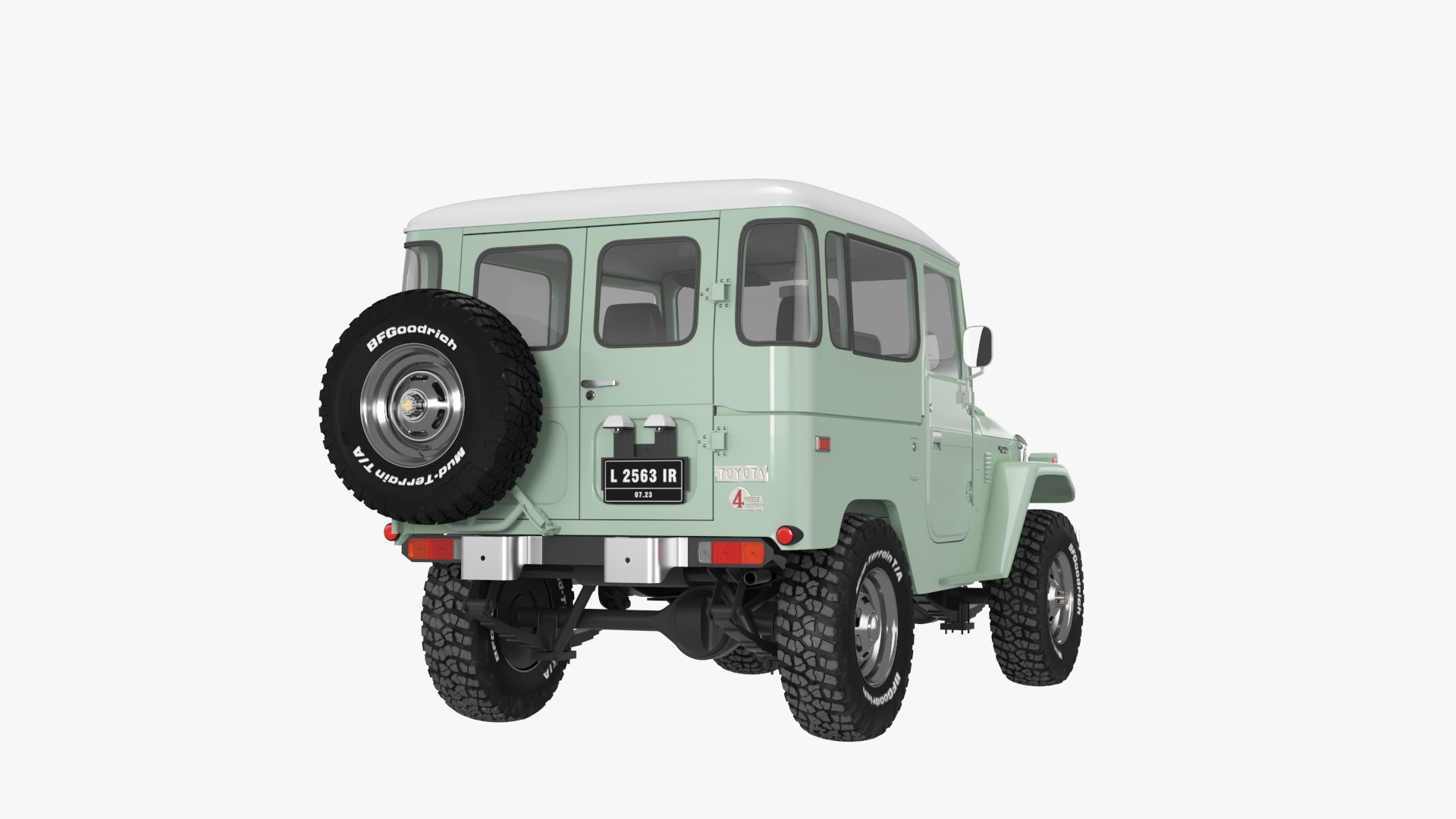 3D Model Toyota Land Cruiser FJ40 - TurboSquid 1771096