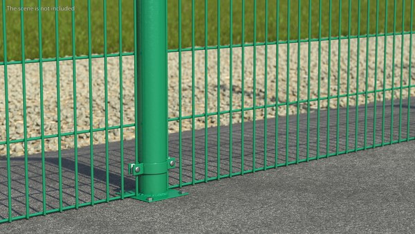 modelo 3d Panel de valla de malla verde - TurboSquid 1954852