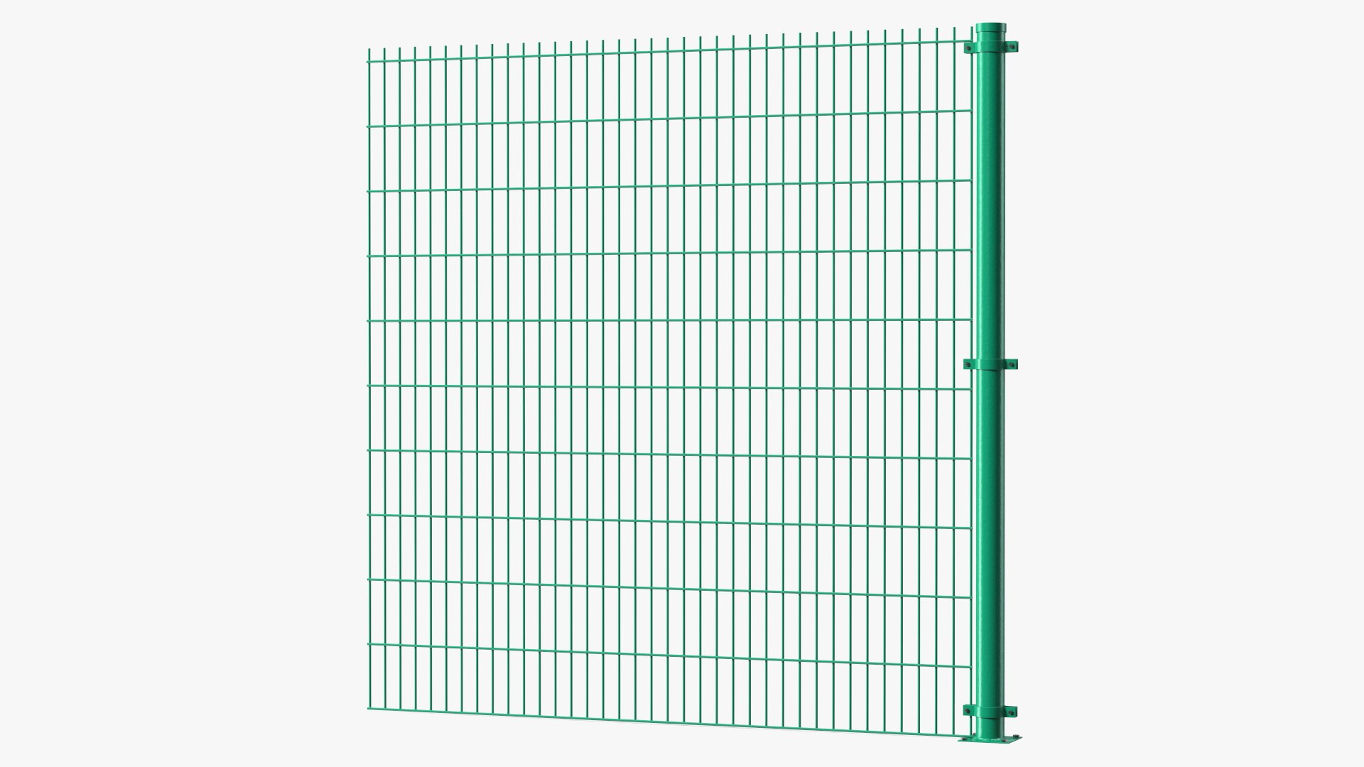 Mesh Fence Panel Green model - TurboSquid 1954852