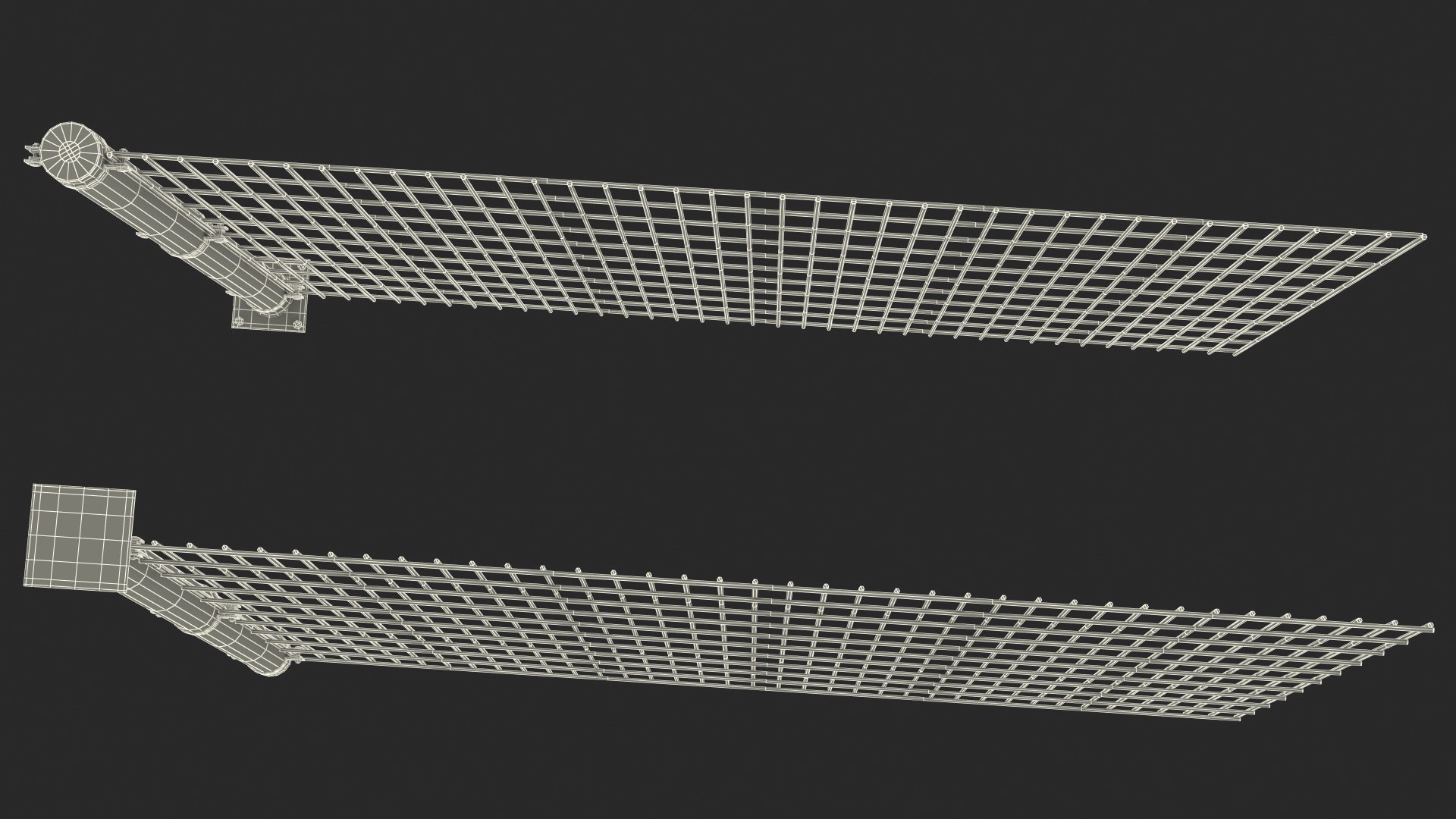 Mesh Fence Panel Green Model - TurboSquid 1954852