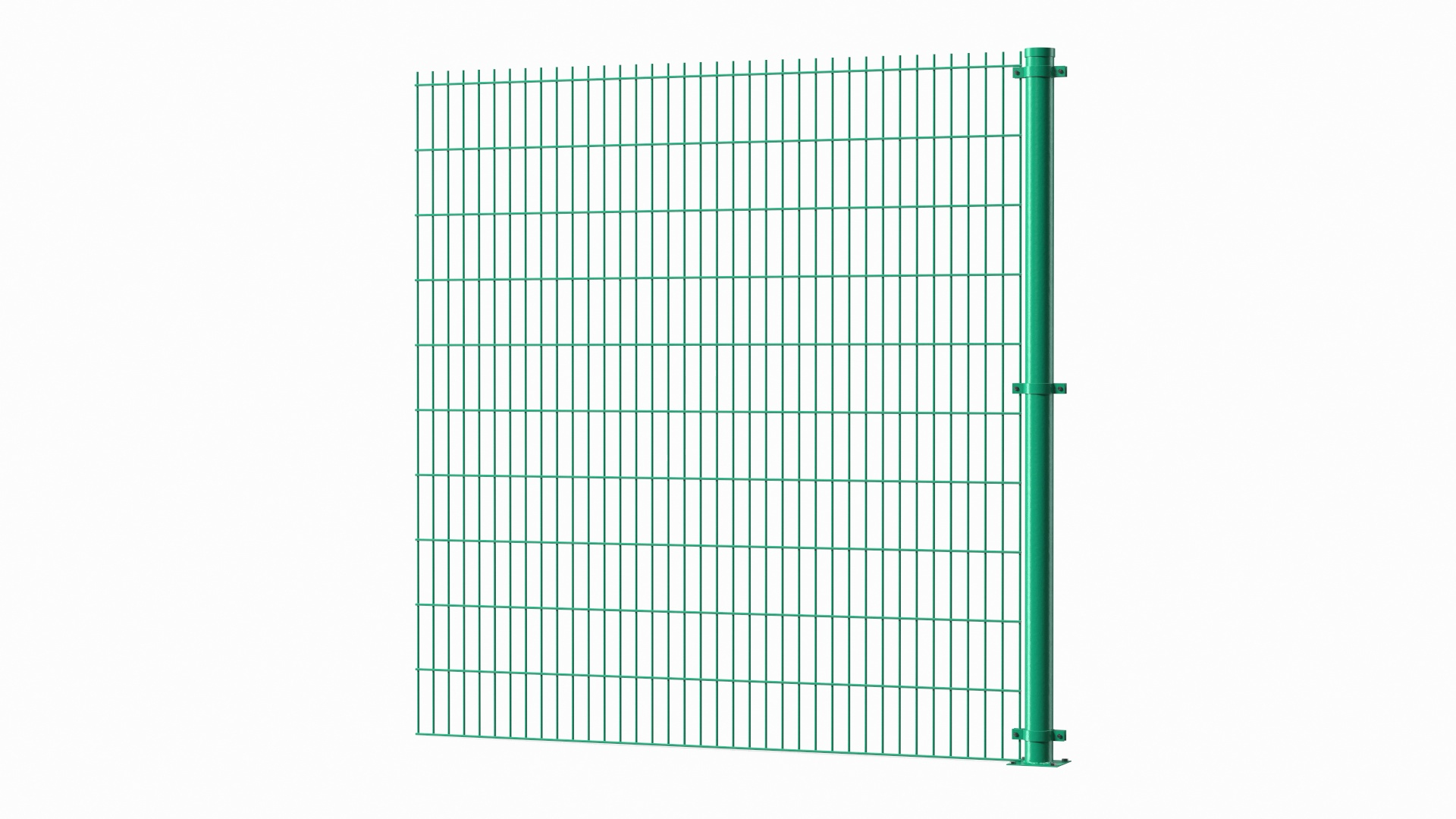 Mesh Fence Panel Green Model - TurboSquid 1954852