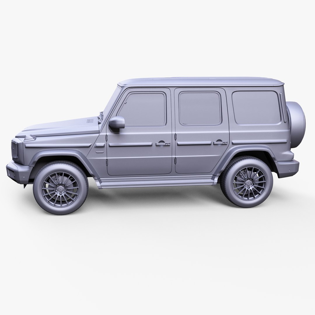 3D Model Mercedes Benz G400D AMG LSTT - TurboSquid 2190384