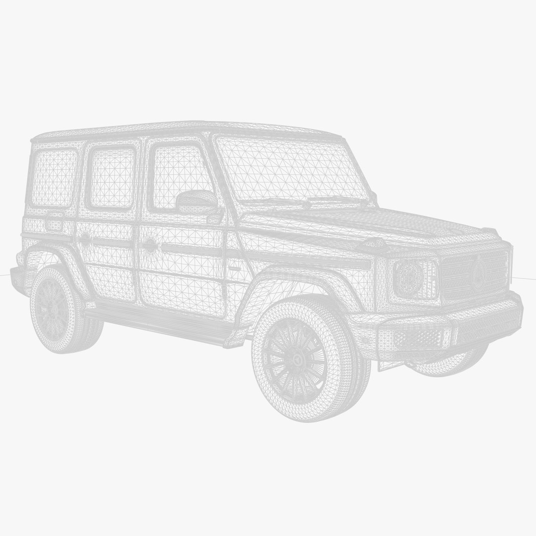 3D Model Mercedes Benz G400D AMG LSTT - TurboSquid 2190384