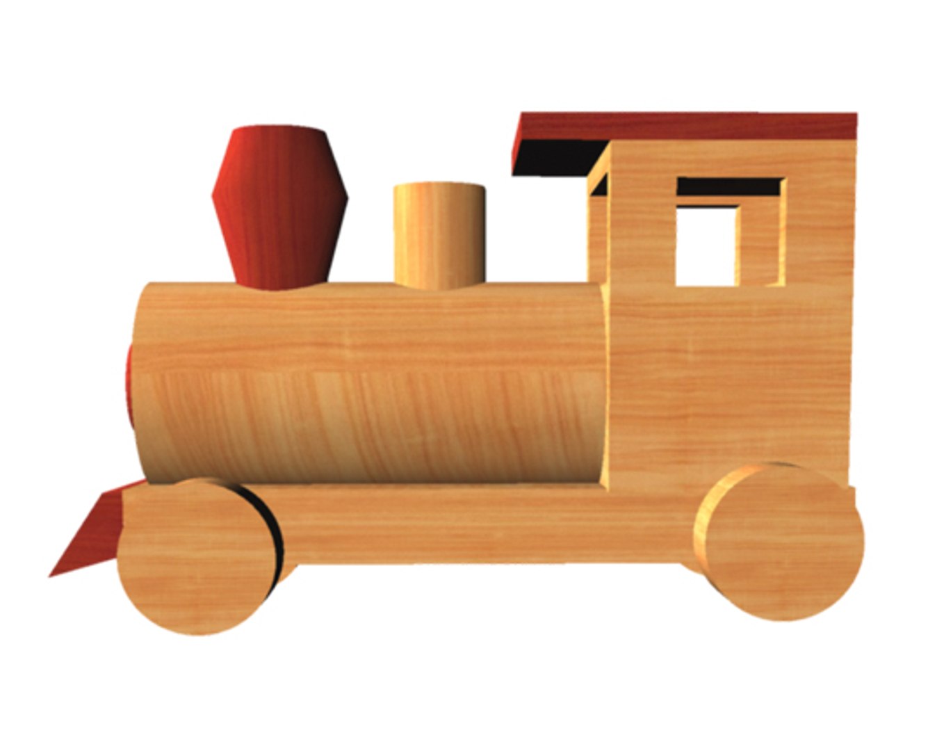 Toy Train Obj
