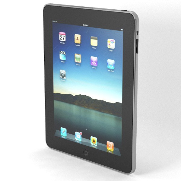 3d model apple ipad