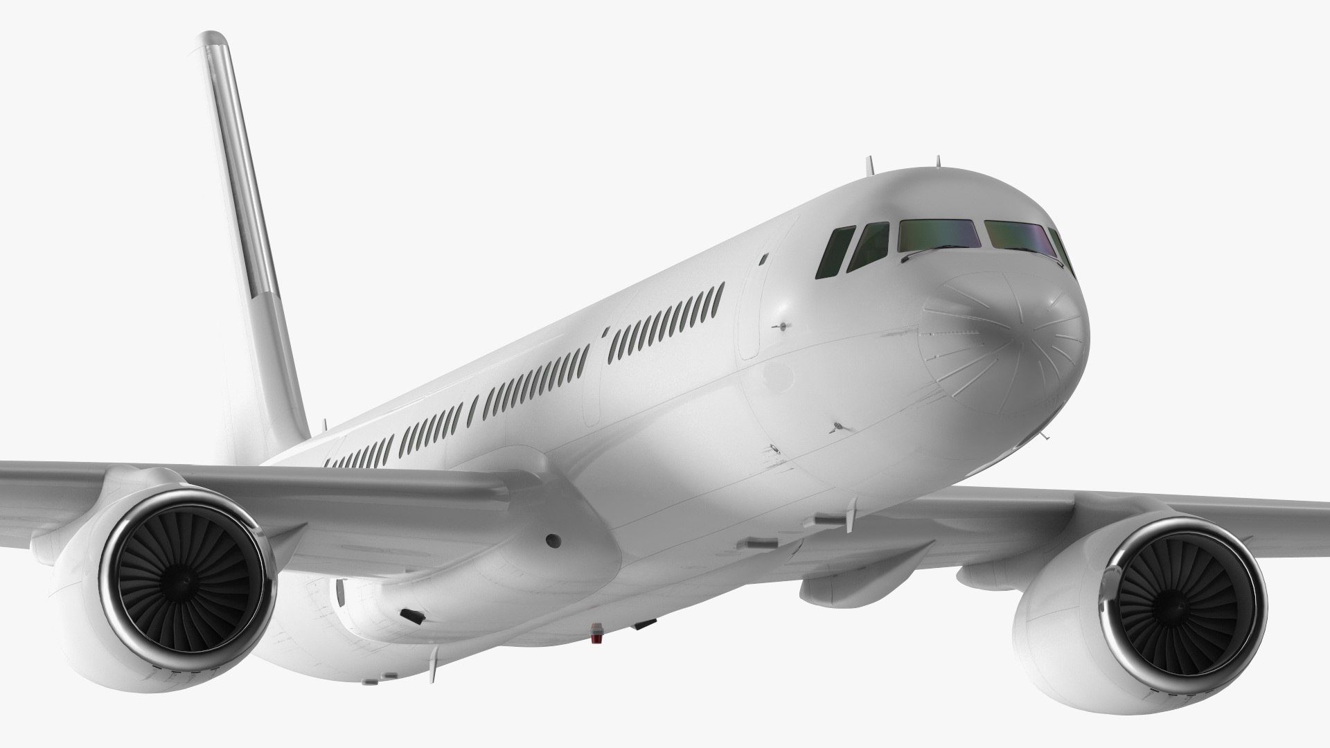 3D Narrow-Body Jet Airliner Blank Livery Flight - TurboSquid 1951596