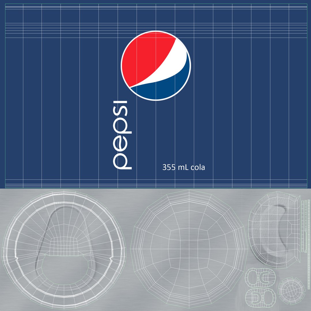 Pepsi 3d Model