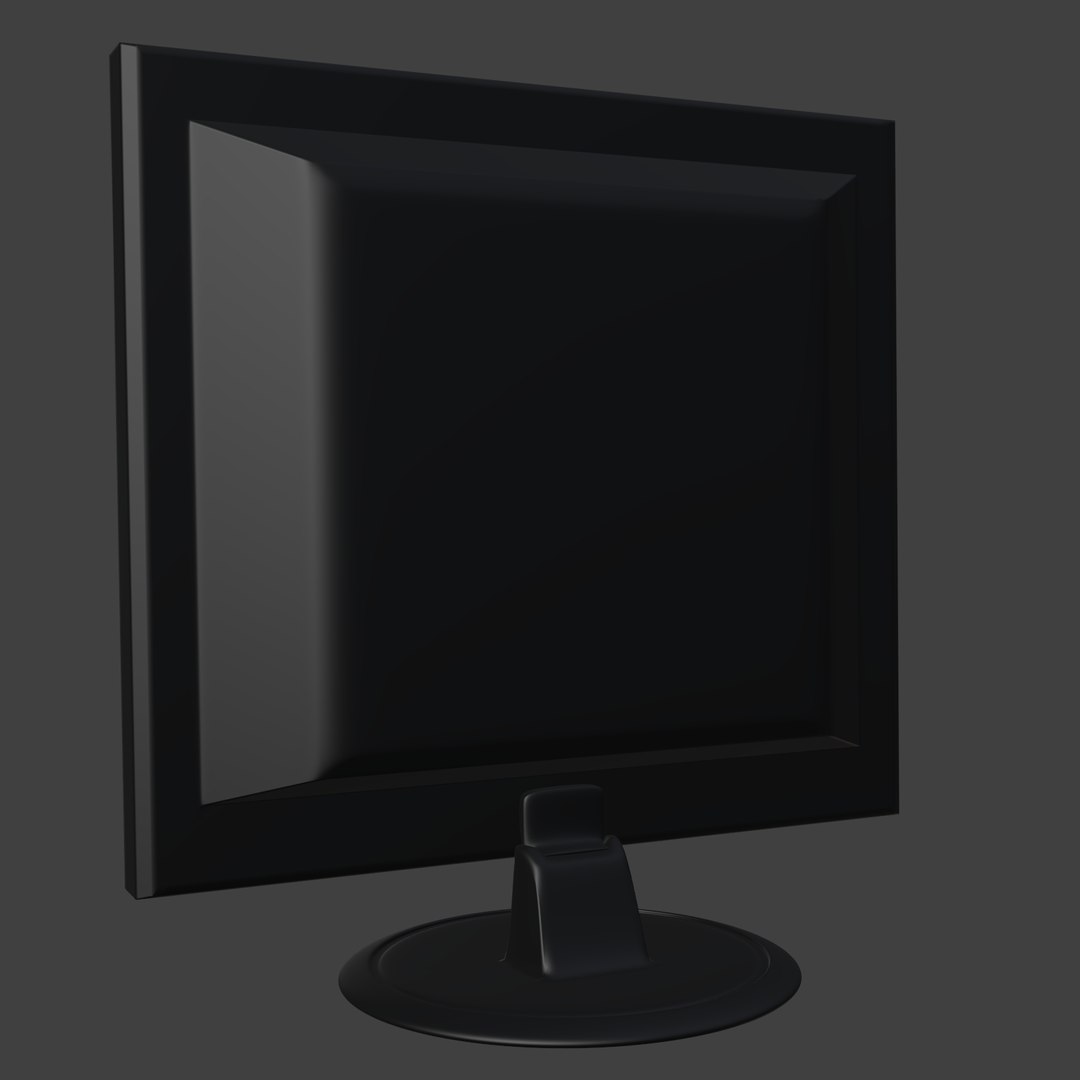 3D Lcd Monitor - TurboSquid 1562434