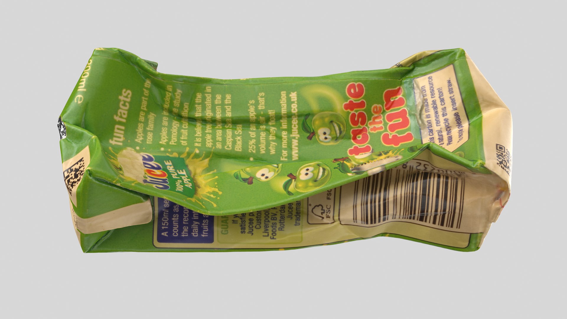 3D Trash Juice Carton 01 - TurboSquid 1862323