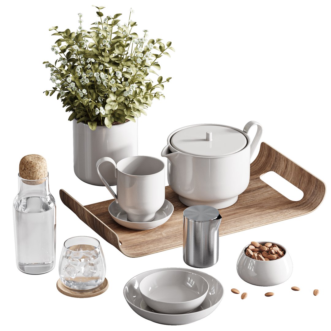 Tableware Set06 3D Model - TurboSquid 2294561