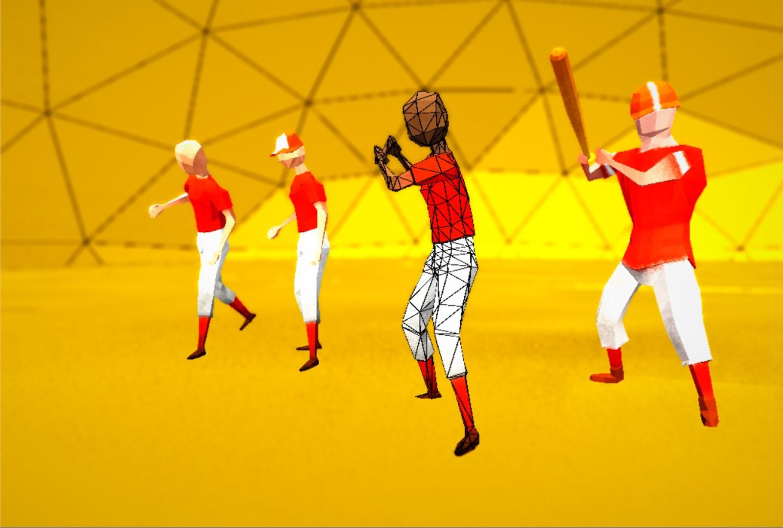Baseball Vr 3D Model - TurboSquid 1182862