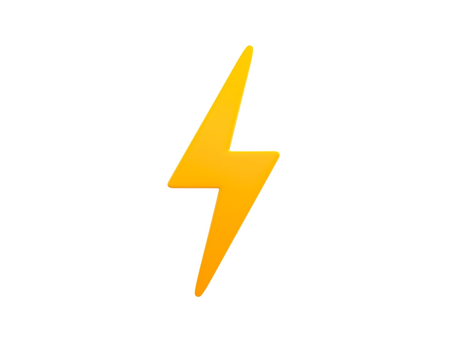 3D Lightning Symbol - TurboSquid 1595866