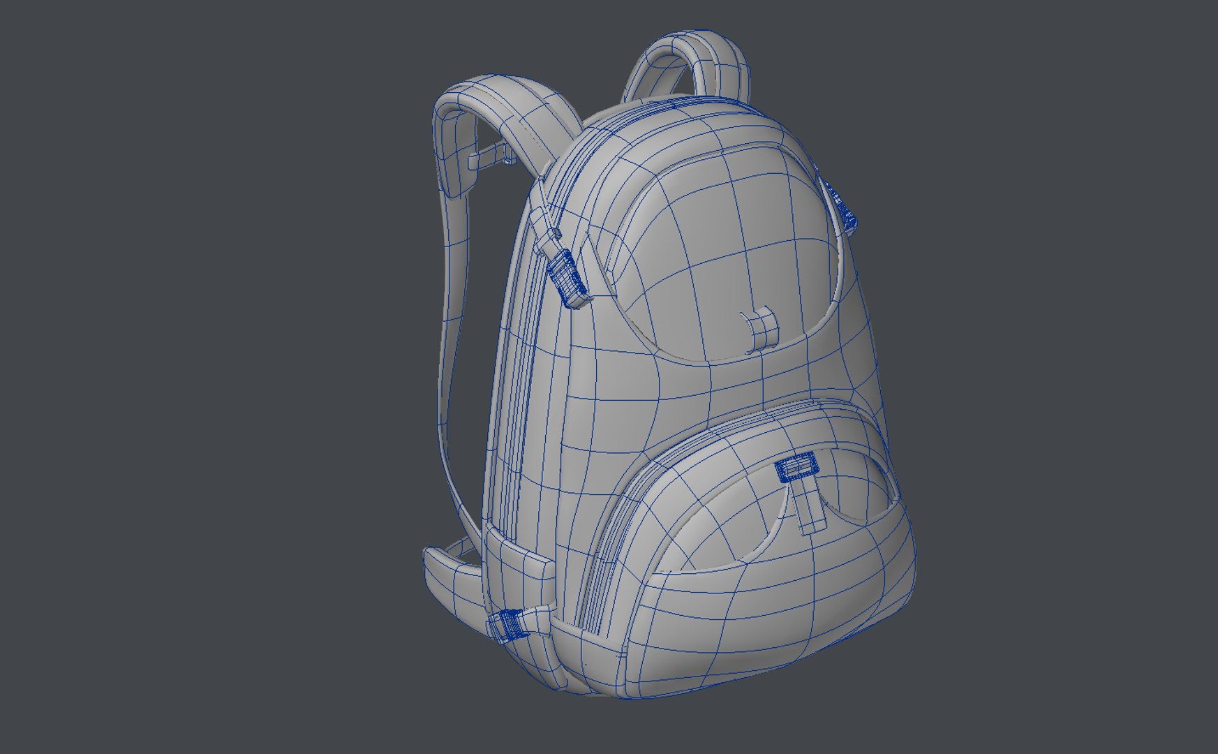 3D Simple Backpack - TurboSquid 1226057
