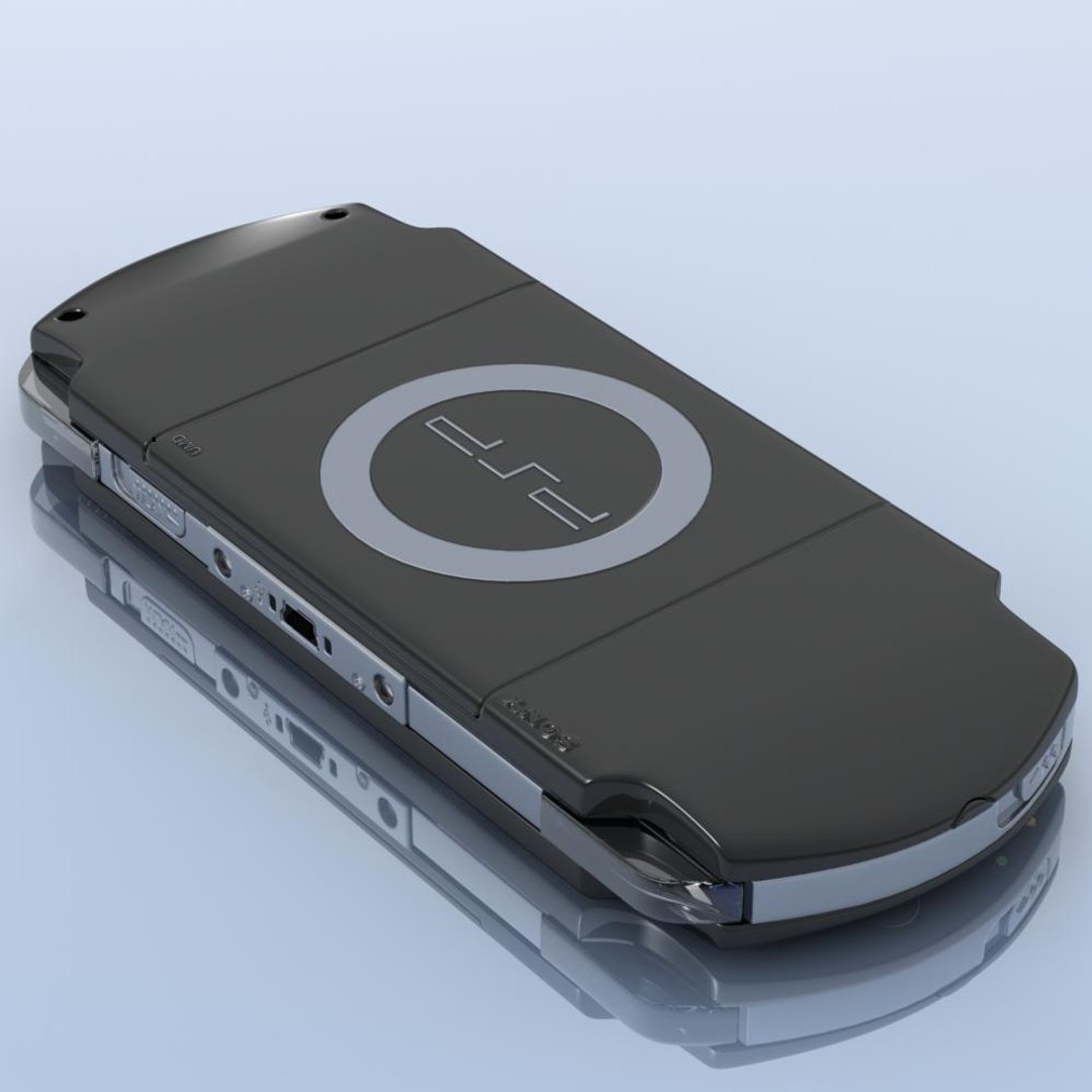 3d Sony Psp Slim Light