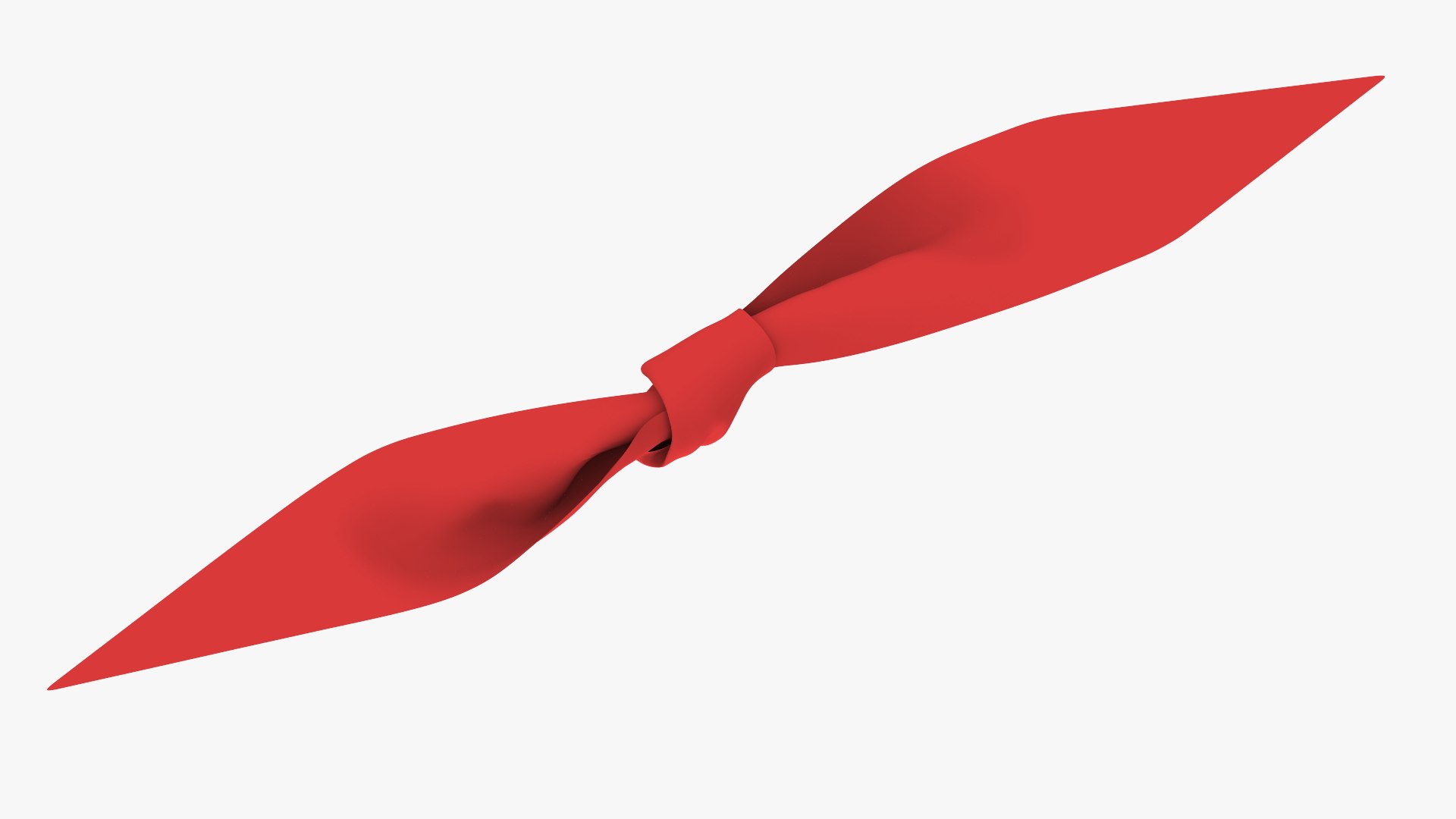 Simple Ribbon Bow 3D - TurboSquid 2104344