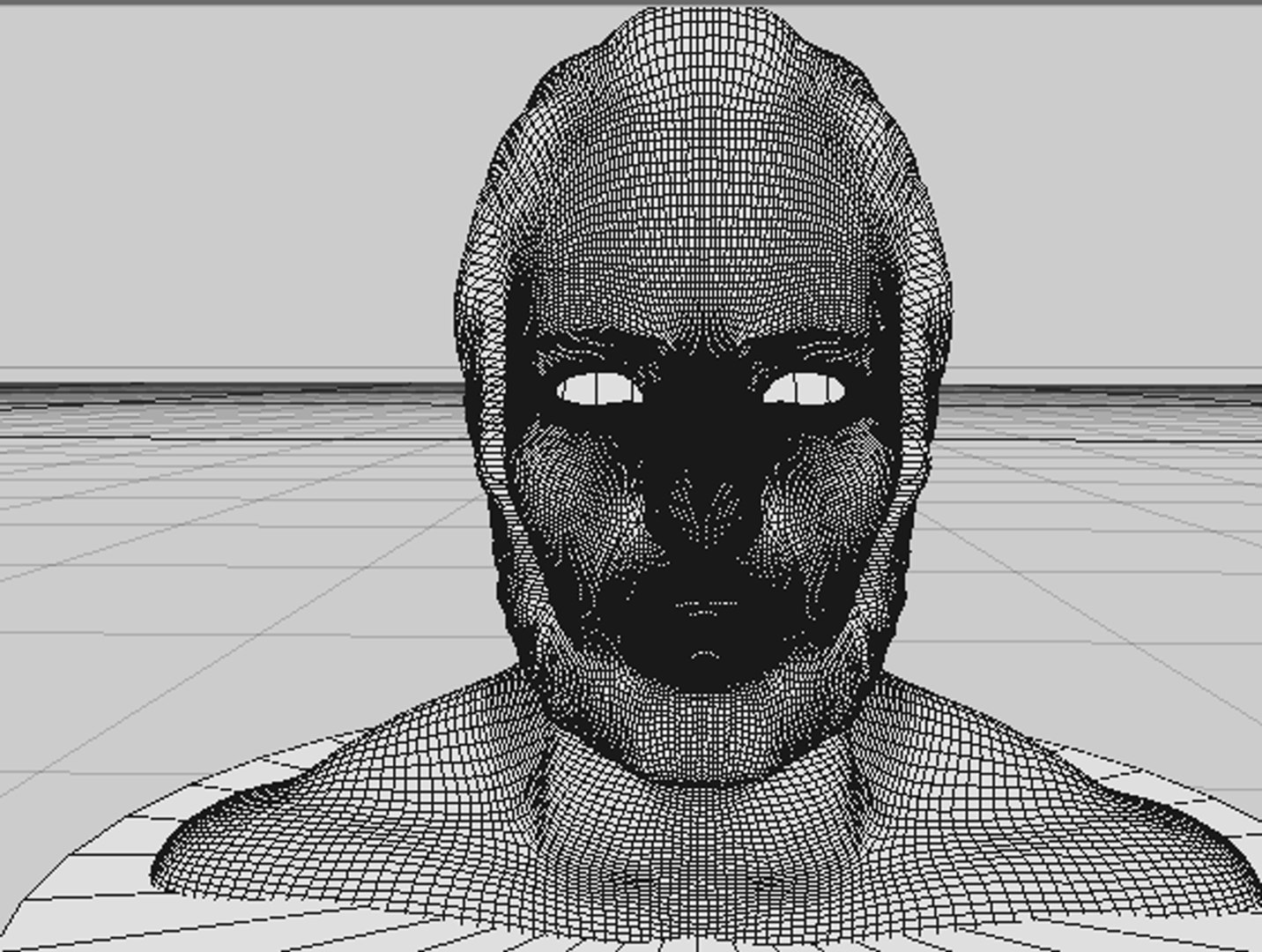 abraham statue 3d 3ds