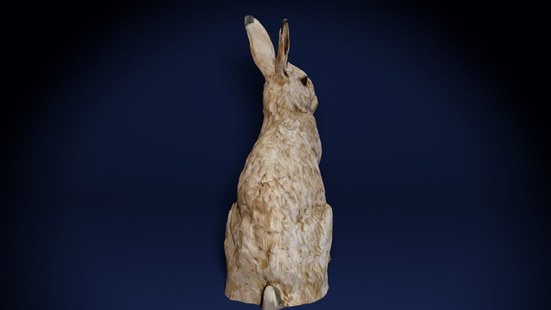 3D Realistic Hare Figure - TurboSquid 1995126