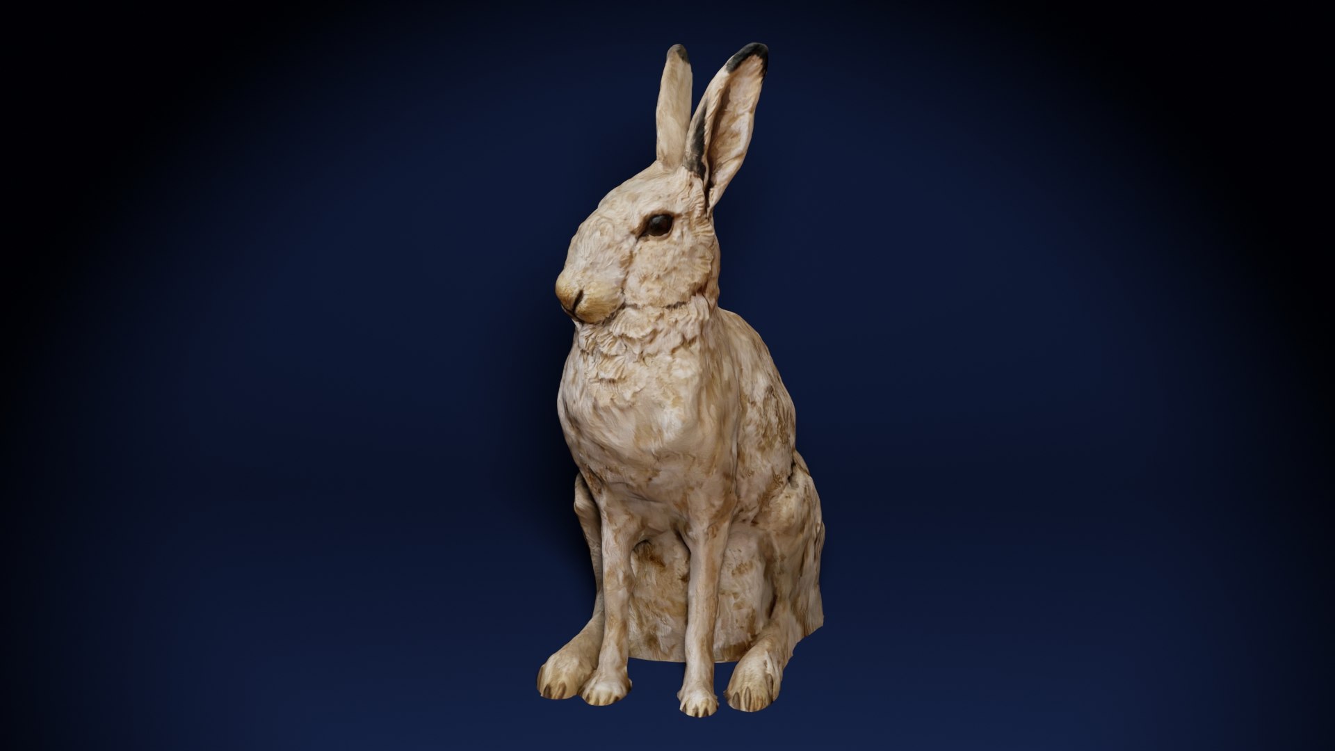 3D Realistic Hare Figure - TurboSquid 1995126