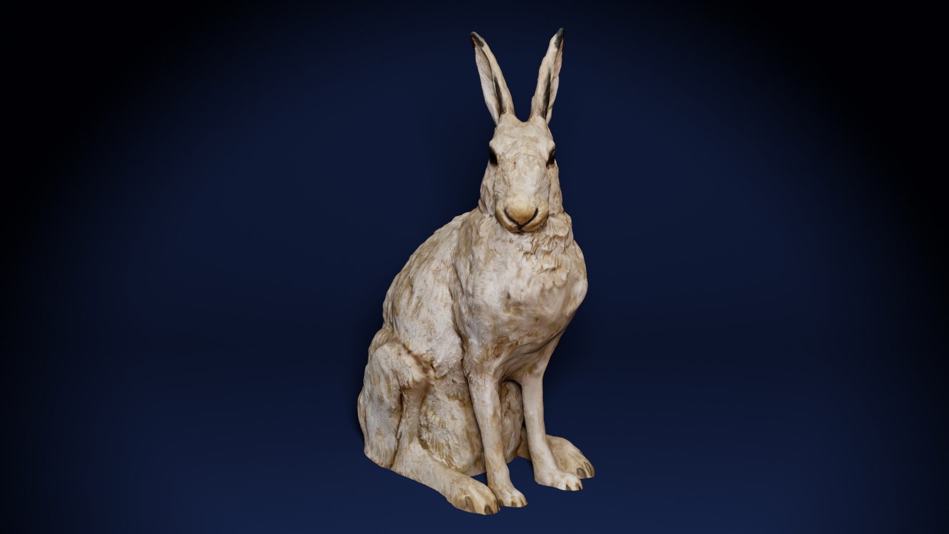 3D Realistic Hare Figure - TurboSquid 1995126