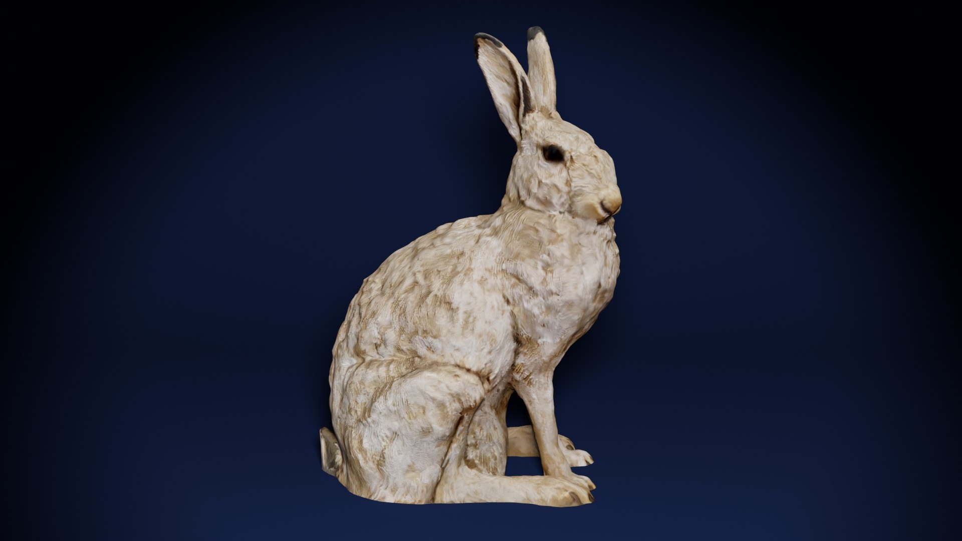 3D Realistic Hare Figure - TurboSquid 1995126