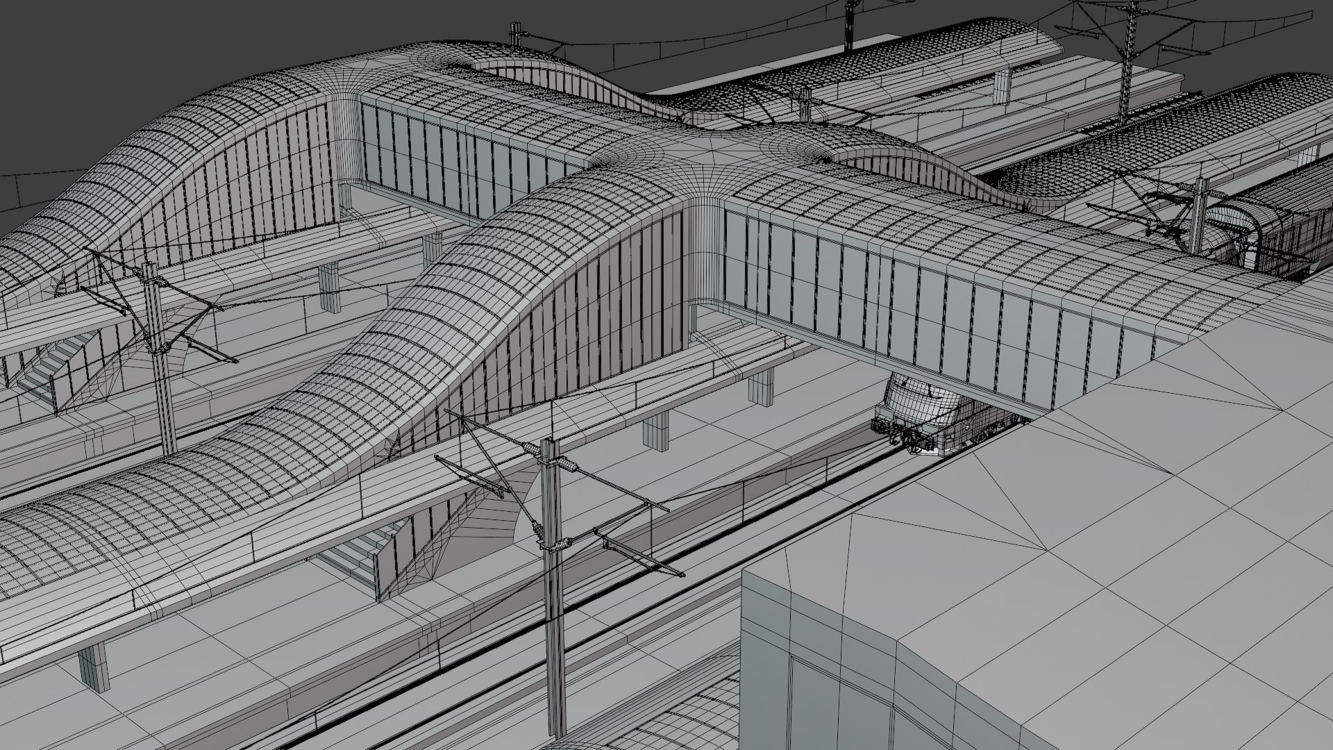 3D Railway Stations Collection - TurboSquid 2042405