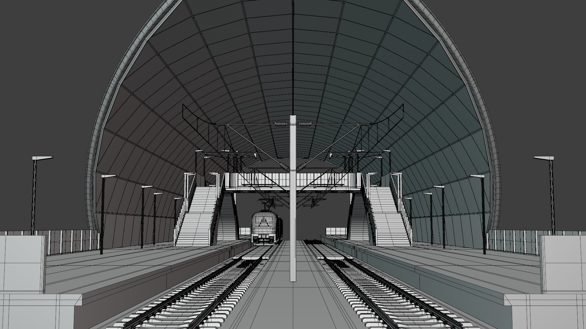 3D Railway Stations Collection - TurboSquid 2042405