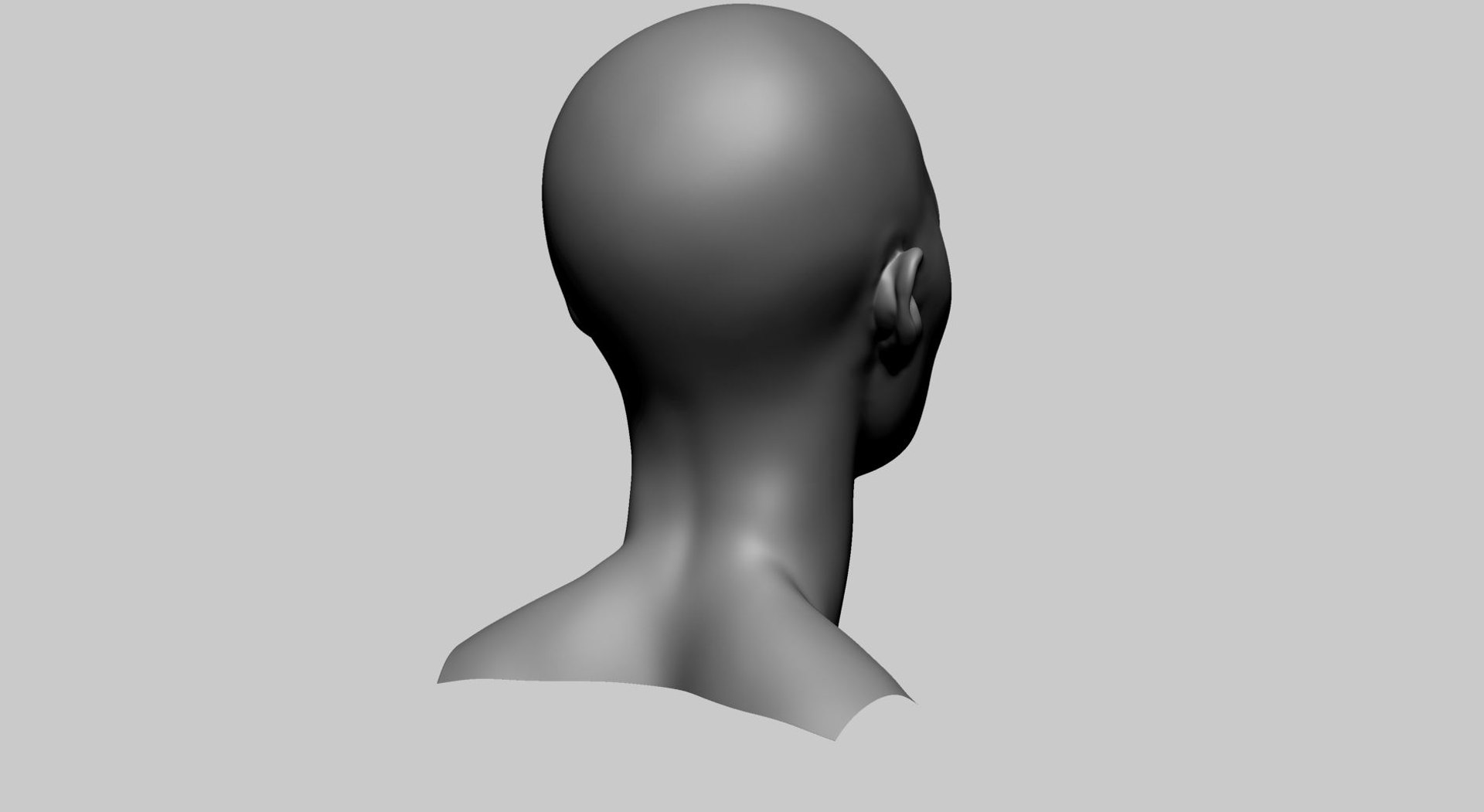 Female Head Basemesh C 3D Model - TurboSquid 2004936