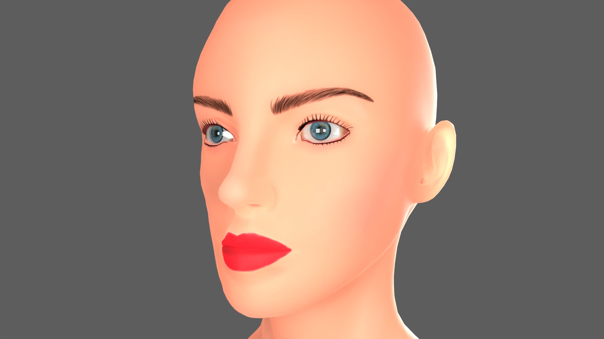 Free 3D Woman Bust Model - TurboSquid 2368122
