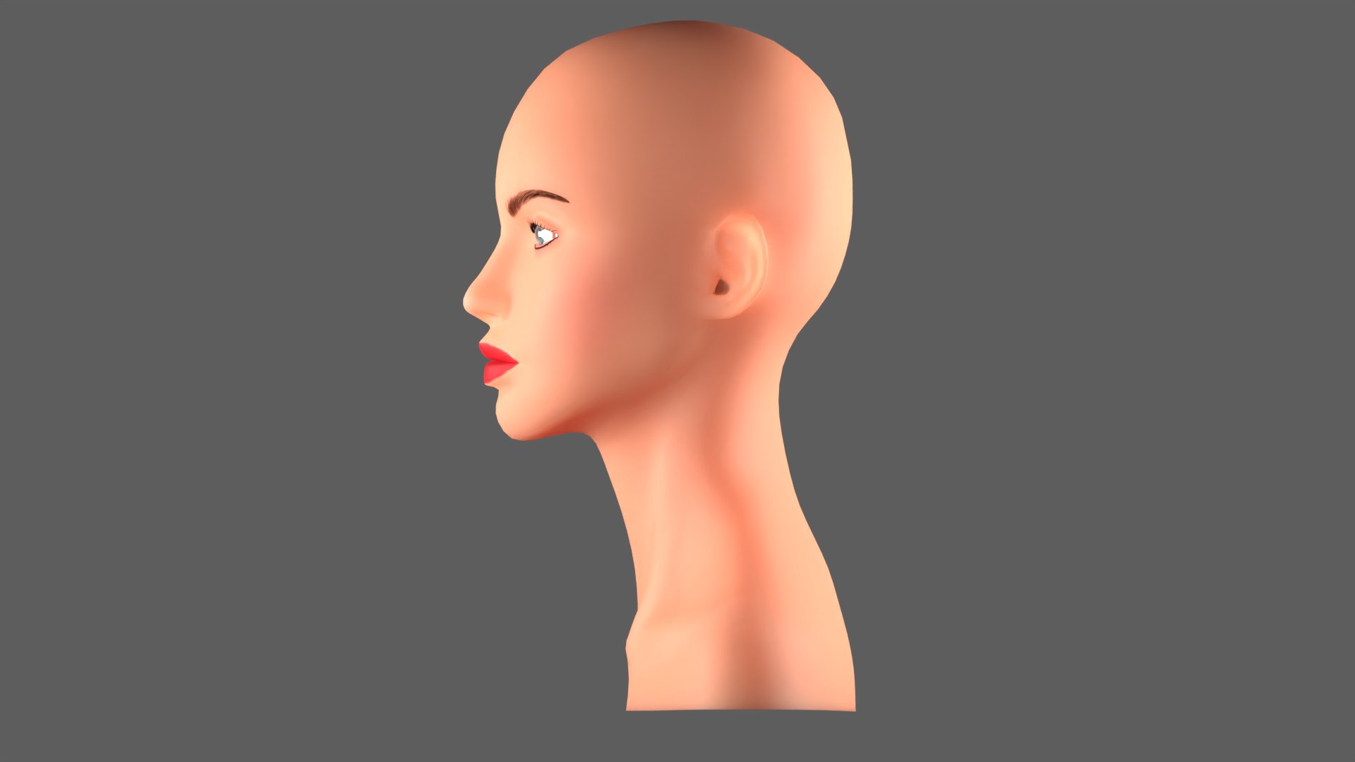 Free 3D Woman Bust Model - TurboSquid 2368122