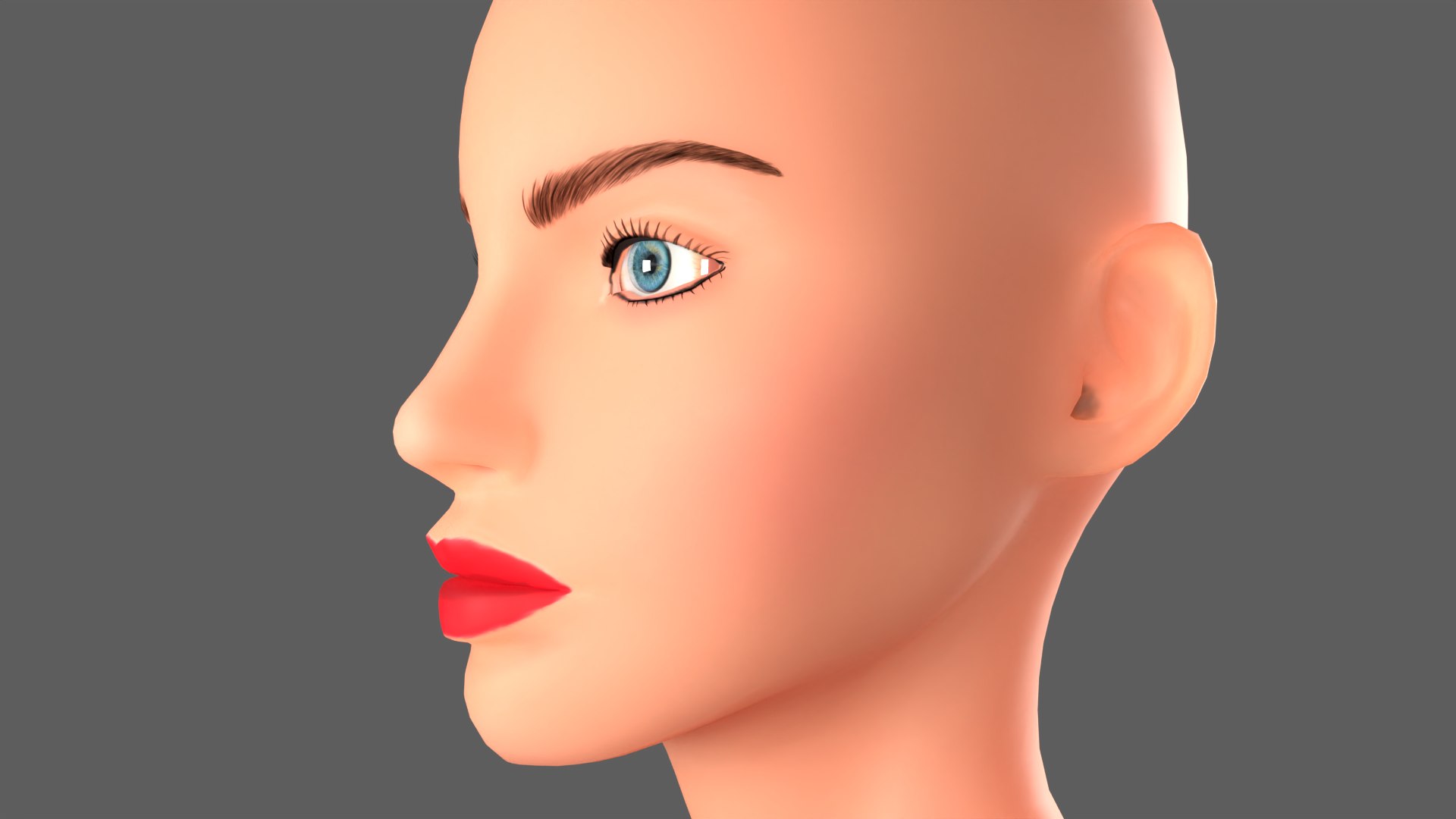 Free 3D Woman Bust Model - TurboSquid 2368122