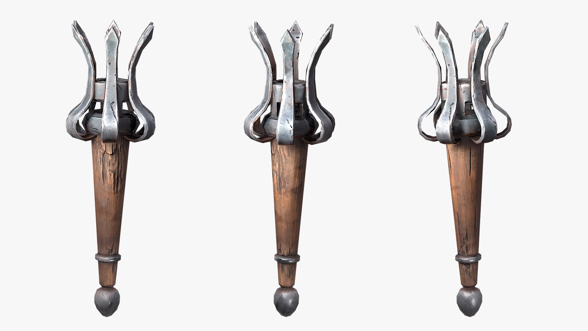 Stylized Castle Torch Model - TurboSquid 1756880