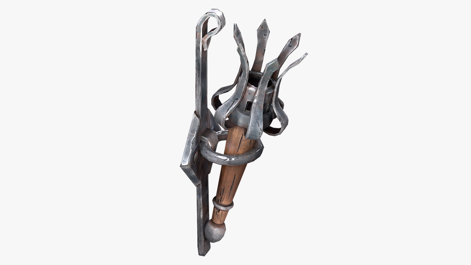 Stylized Castle Torch Model - TurboSquid 1756880