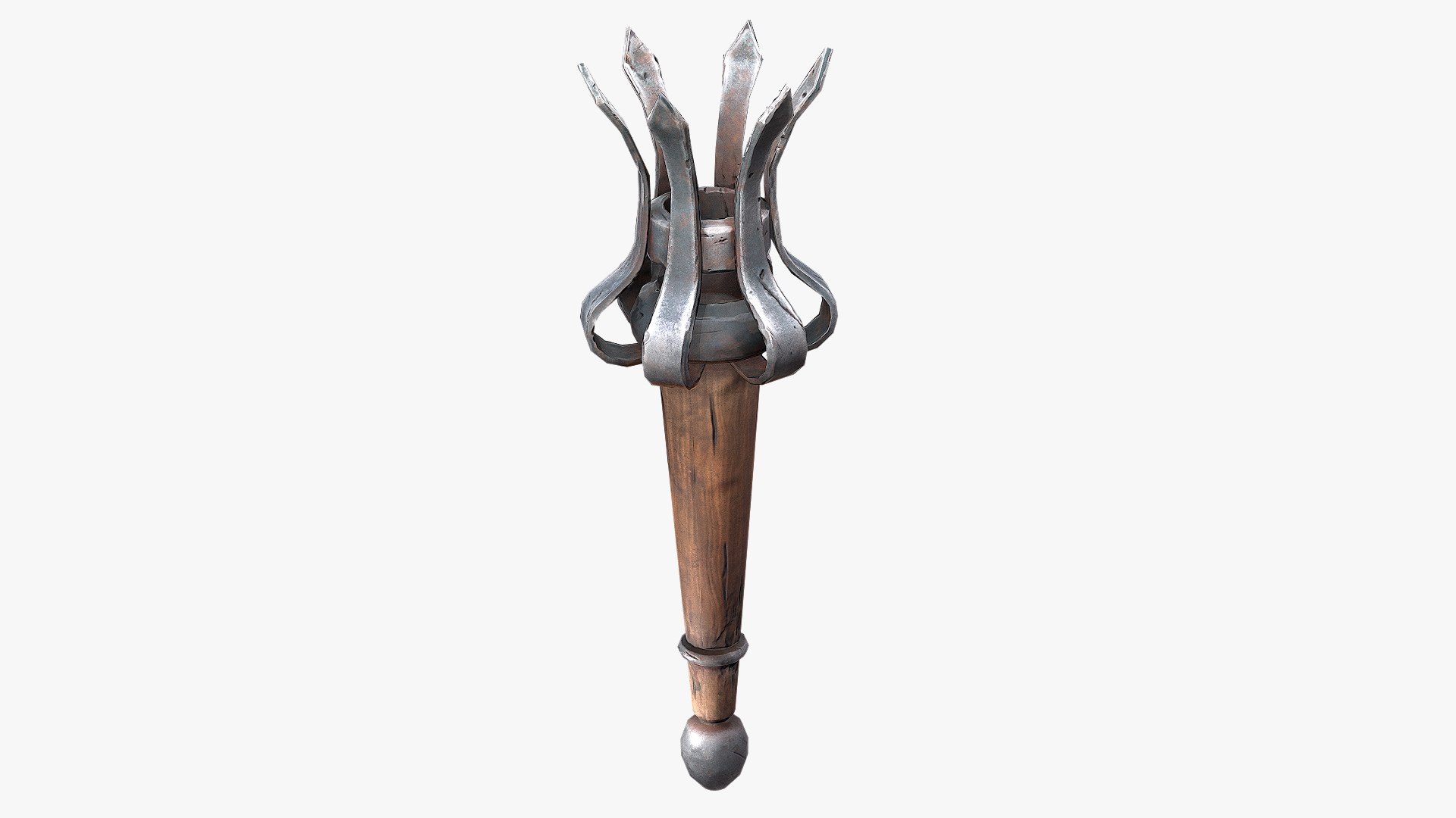 Stylized Castle Torch Model - TurboSquid 1756880