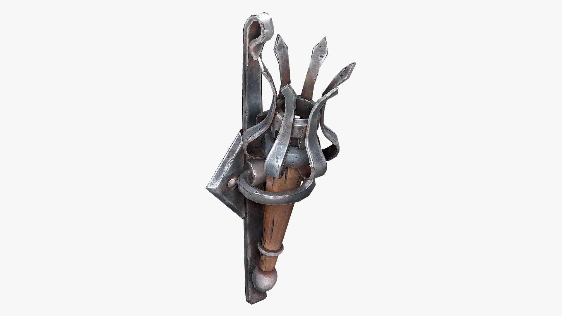 Stylized Castle Torch Model - TurboSquid 1756880