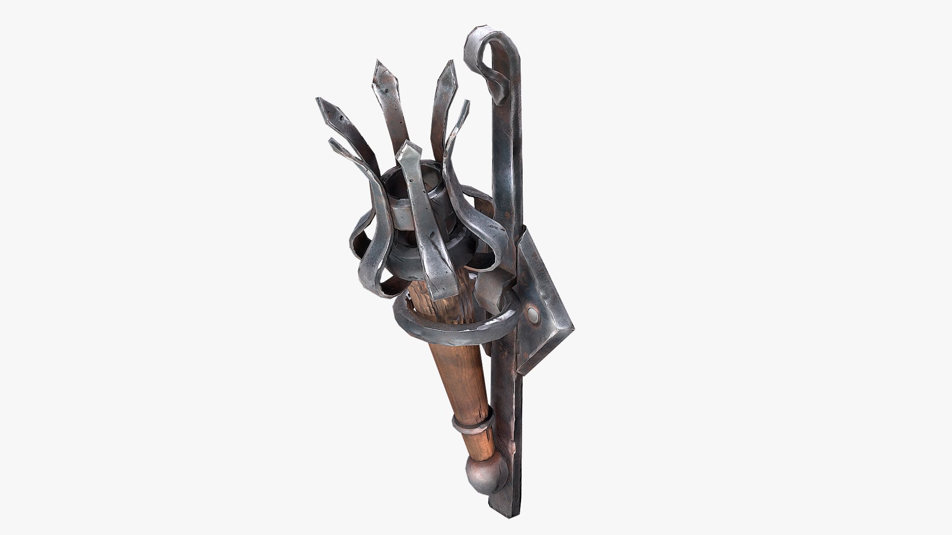 Stylized Castle Torch Model - TurboSquid 1756880