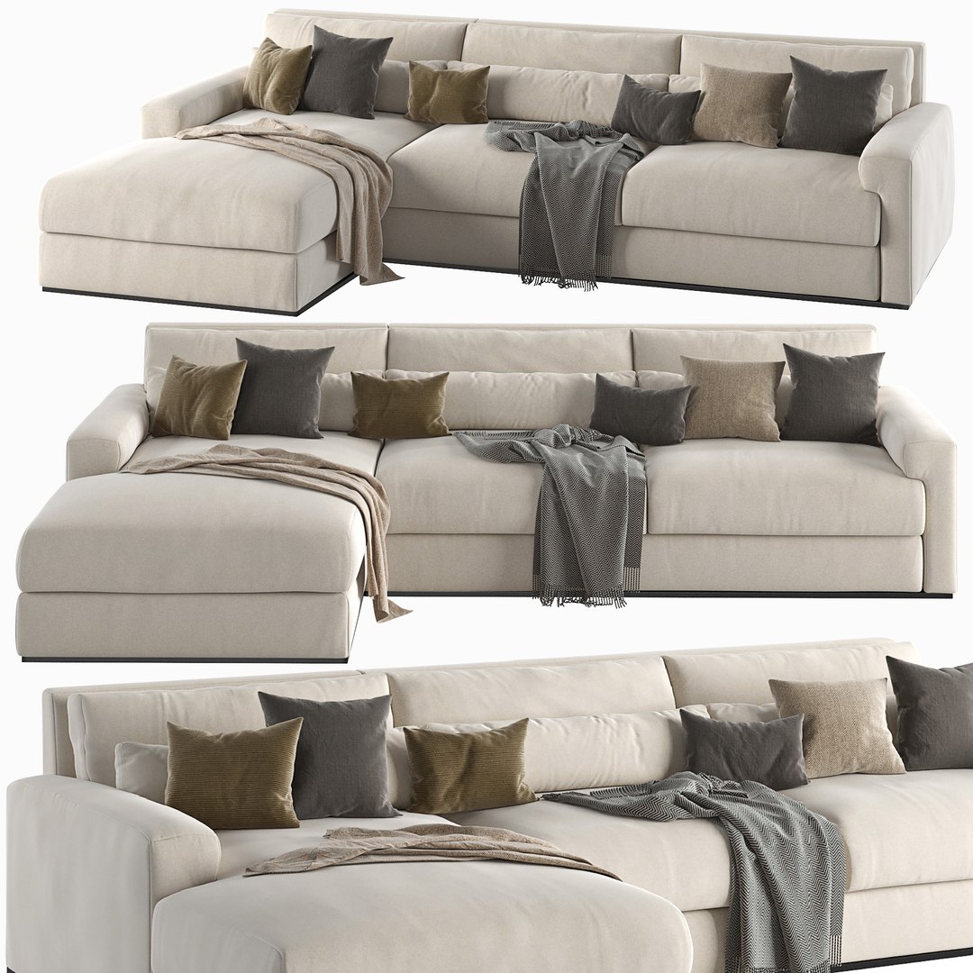 Beckstead Sectional Sofa 3D - TurboSquid 2238830