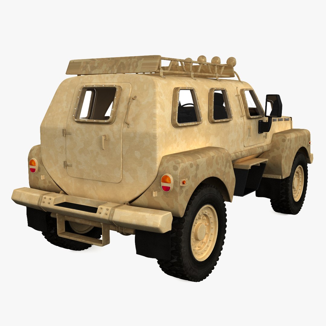 3d Cheetah Mmpv Armoured Vehicle