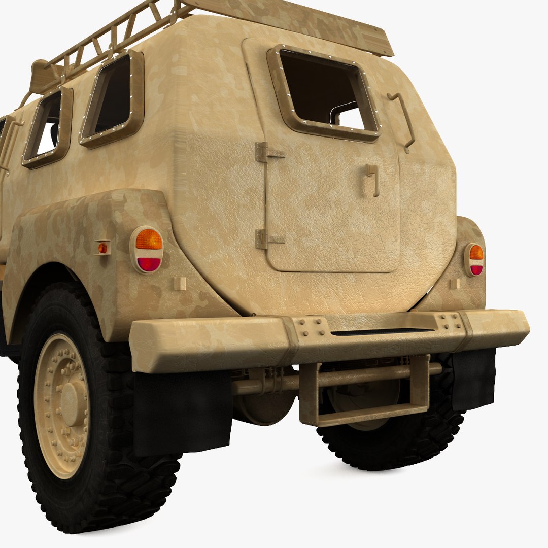 3d Cheetah Mmpv Armoured Vehicle