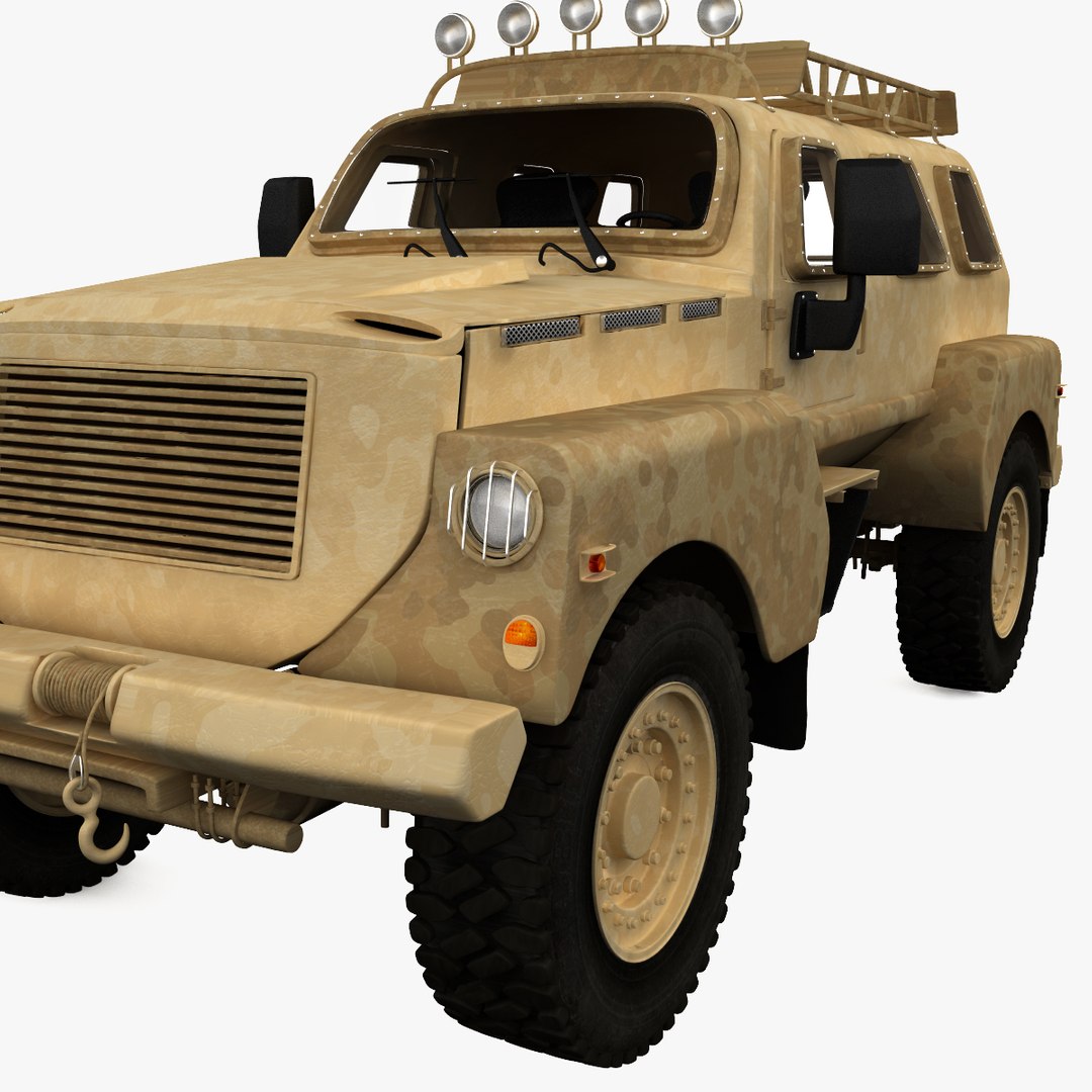 3d Cheetah Mmpv Armoured Vehicle