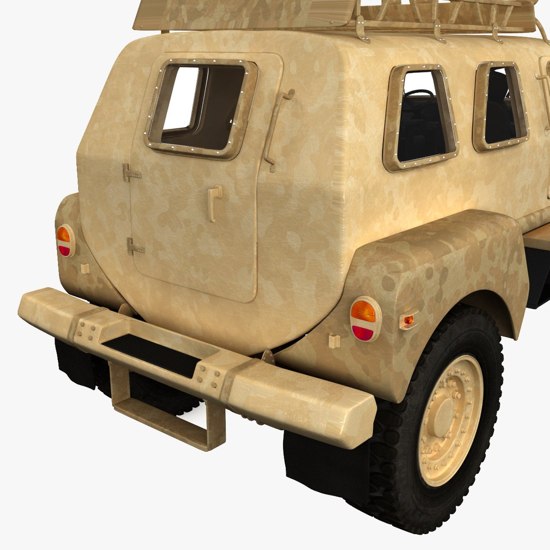 3d Cheetah Mmpv Armoured Vehicle