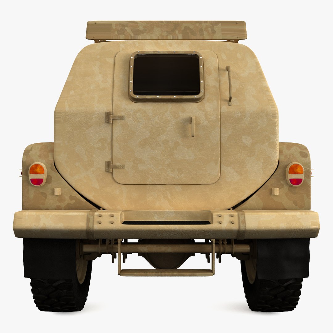 3d Cheetah Mmpv Armoured Vehicle