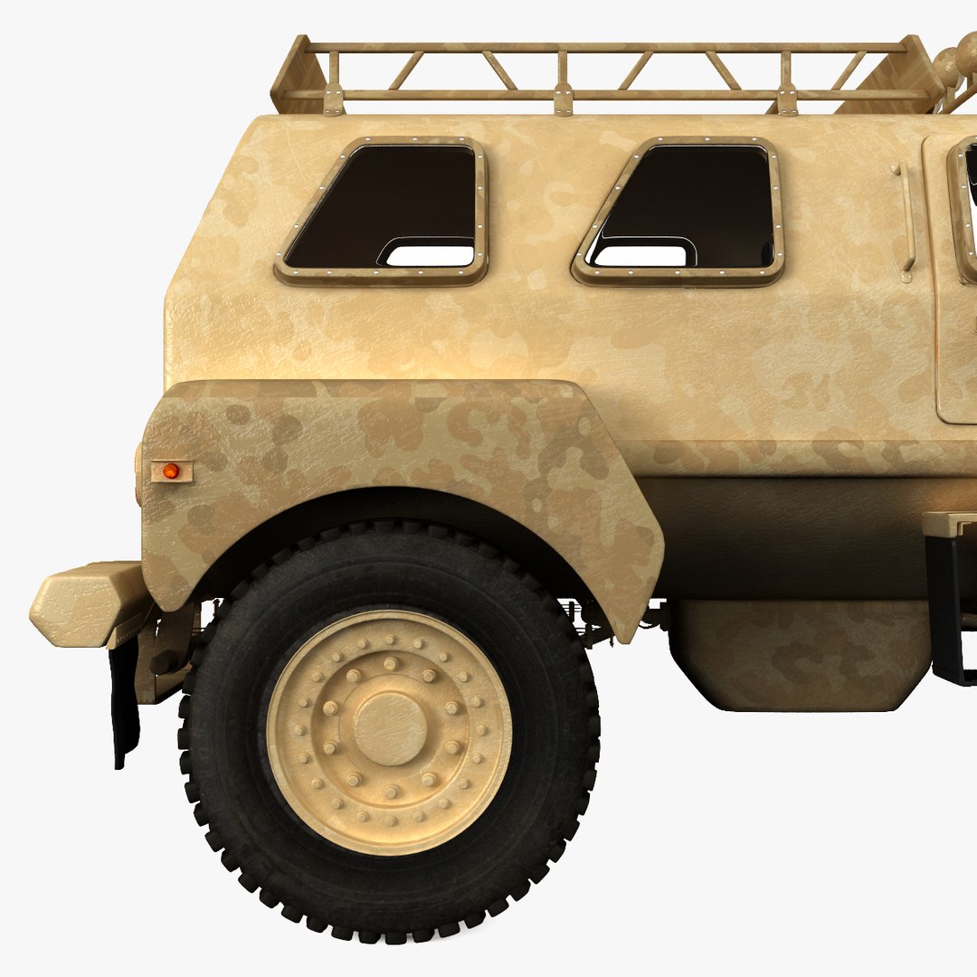 3d Cheetah Mmpv Armoured Vehicle